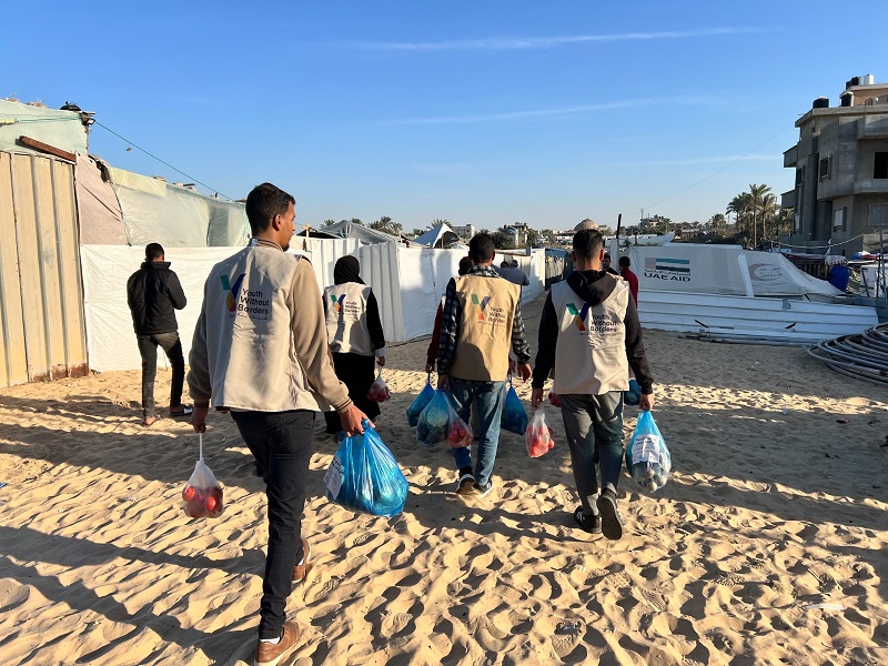 Peace Boat - Humanitarian Relief for Gaza: Providing Much Needed Fresh ...